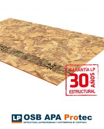 OSB APA protec 9,5 mitad pallet